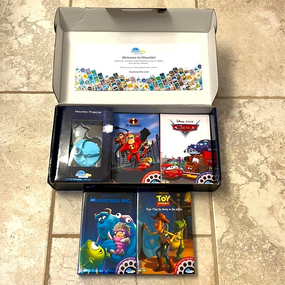 Moonlight | Other | Moonlite Storytime Projector Disney Pixar Bundle ...